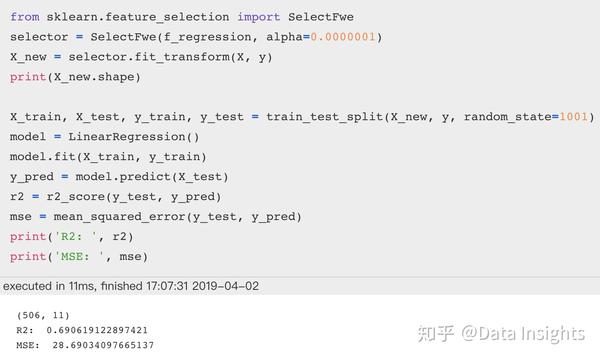 sklearn中的特征选择：单变量选择法从理论到实战[上] - 知乎