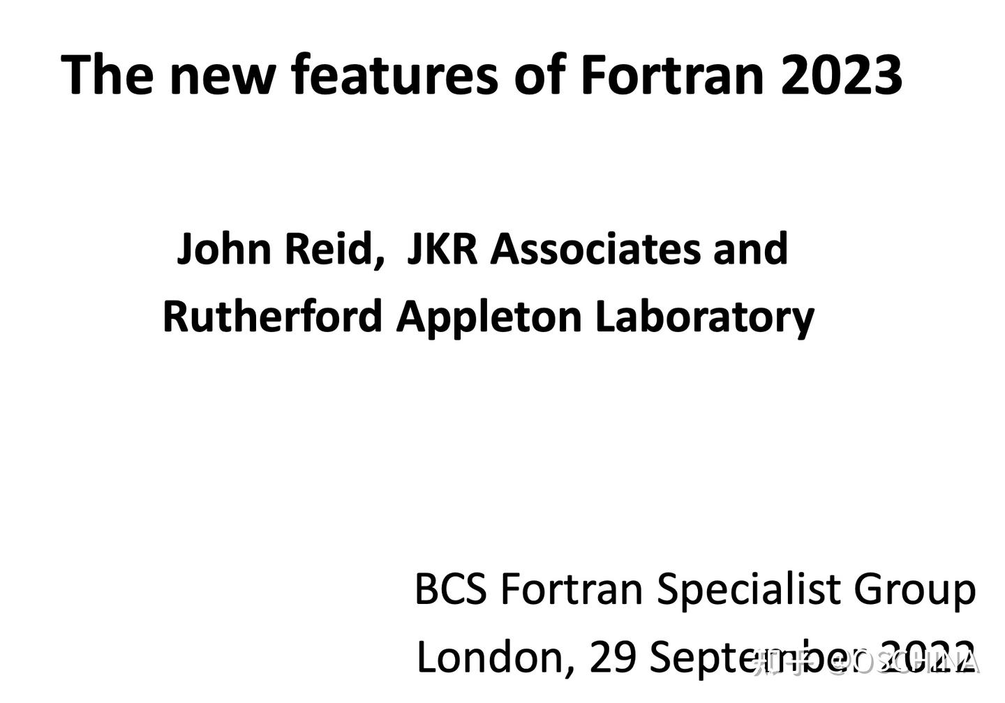 Fortran 2023 发布 - 知乎