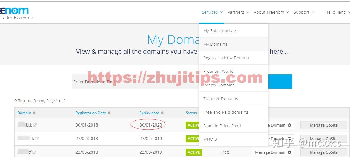 freenom免费域名免费续期方法 - 知乎
