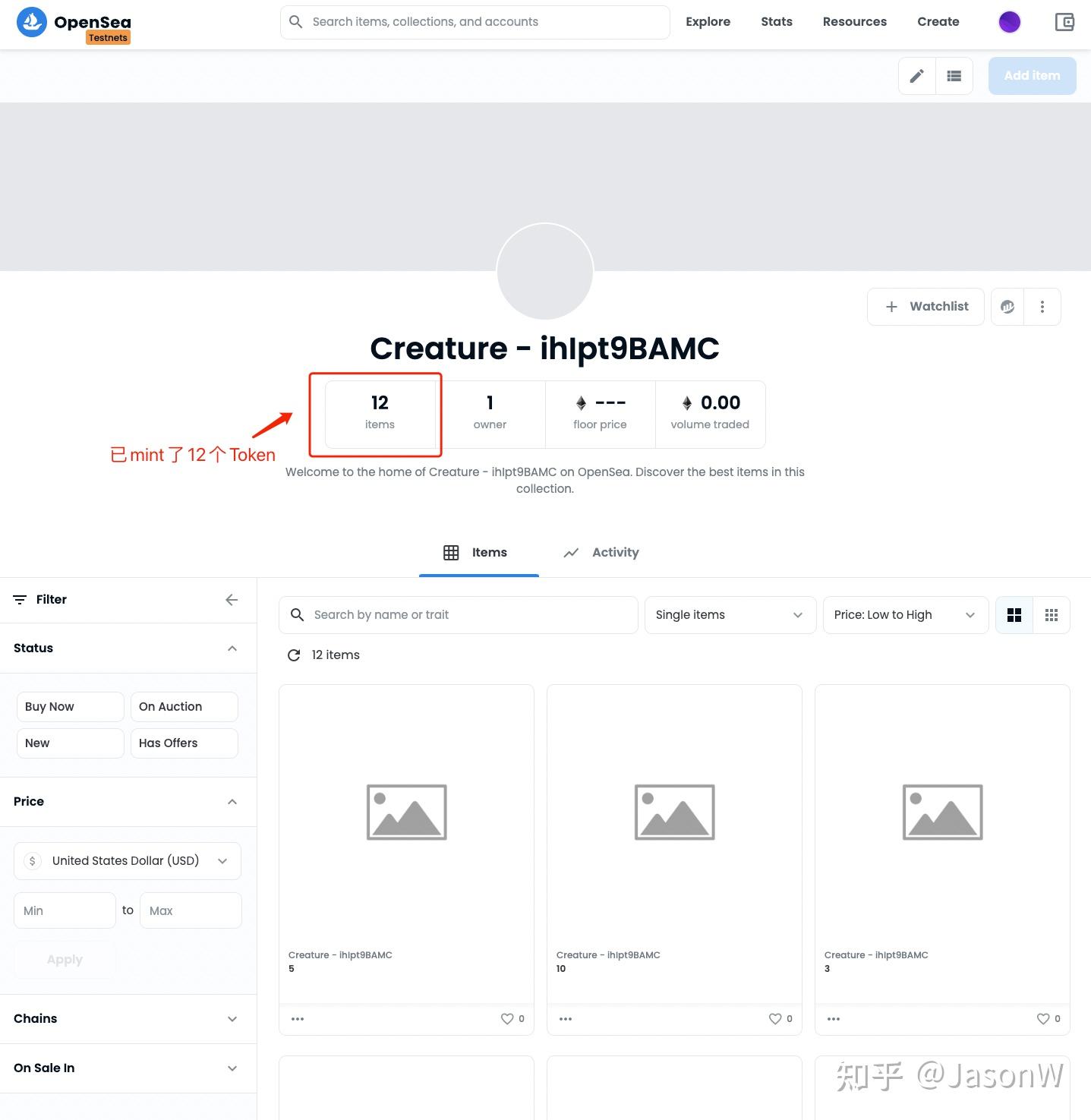 从零开始上架NFT到OpenSea的一手体验 - 知乎