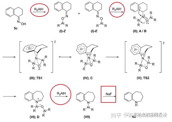Beckmann重排反应你们是咋做的？来看看如何用DIBAL-H去避开异构体的影响吧（WX公众号：有机合成路线设计） - 知乎