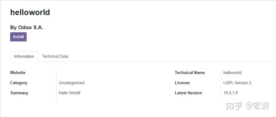 odoo开发入门与实践#第二章 Hello World应用 - 知乎