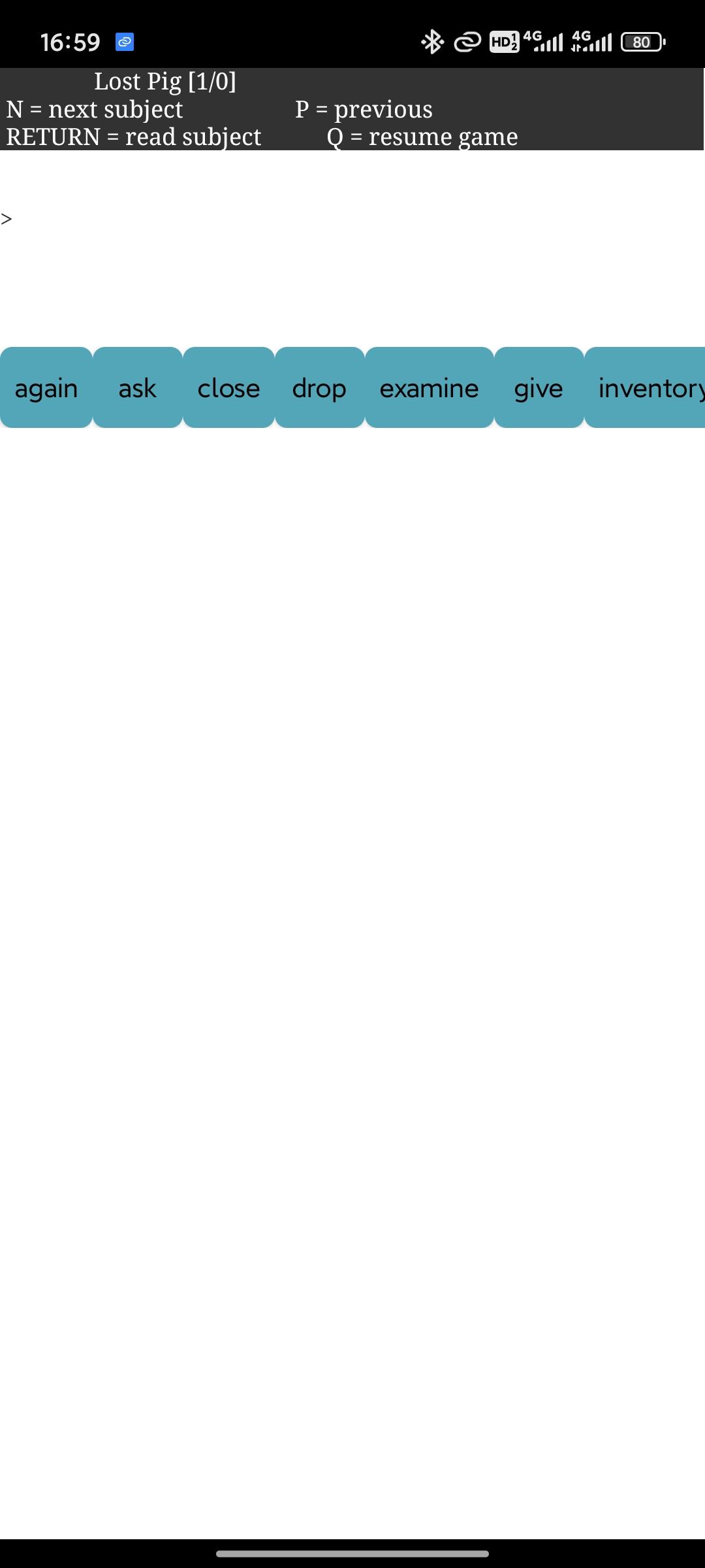 Interactive fiction（文字游戏/互动小说）的鼻祖——Parser-based IF（文本解析式互动小说 ） - 知乎