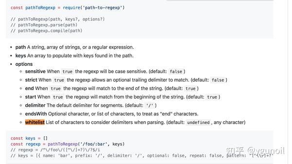 path-to-regexp使用及源码解析 - 知乎