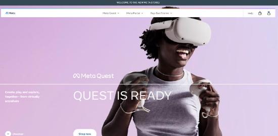 Meta将Oculus.com重定向到Meta Store网站 - 知乎