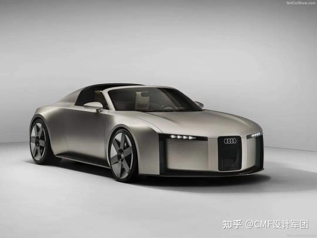 奥迪发布全新纯电概念跑车Concept C，CMF设计内外饰设计赏析 - 知乎