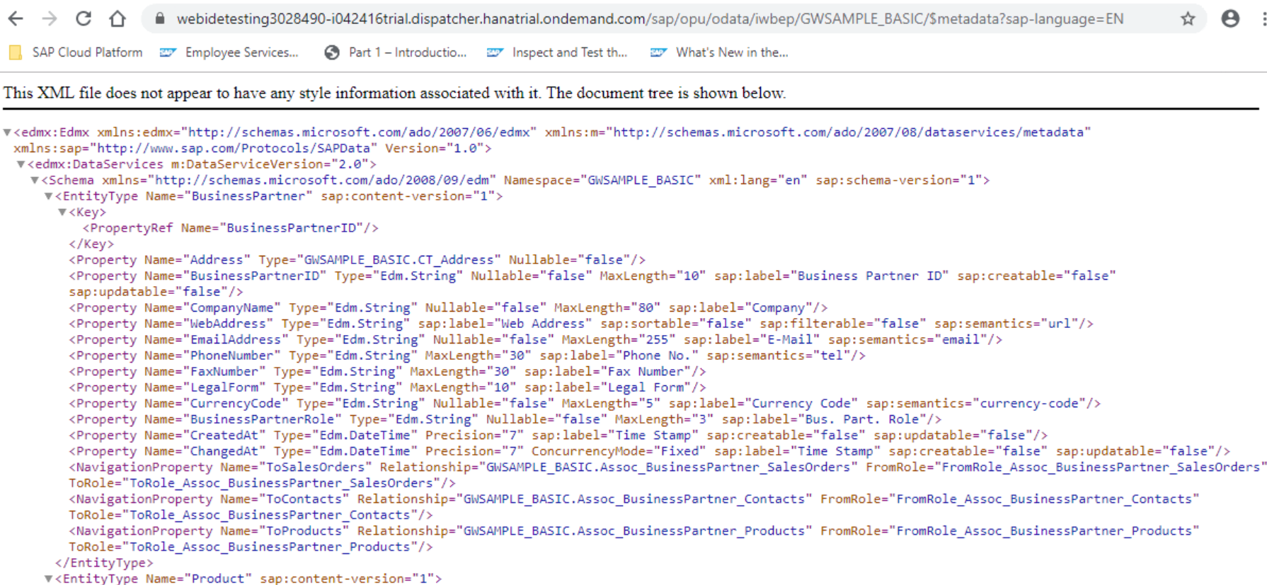 Sap Ui5应用访问odata Metadata的url和destination 知乎