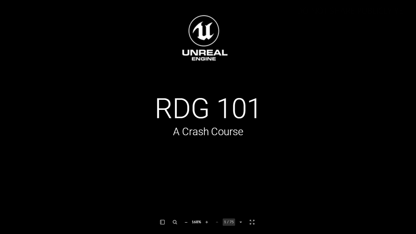 【翻译】UE4 RDG系统速成课：RDG 101_ A Crash Course - 知乎