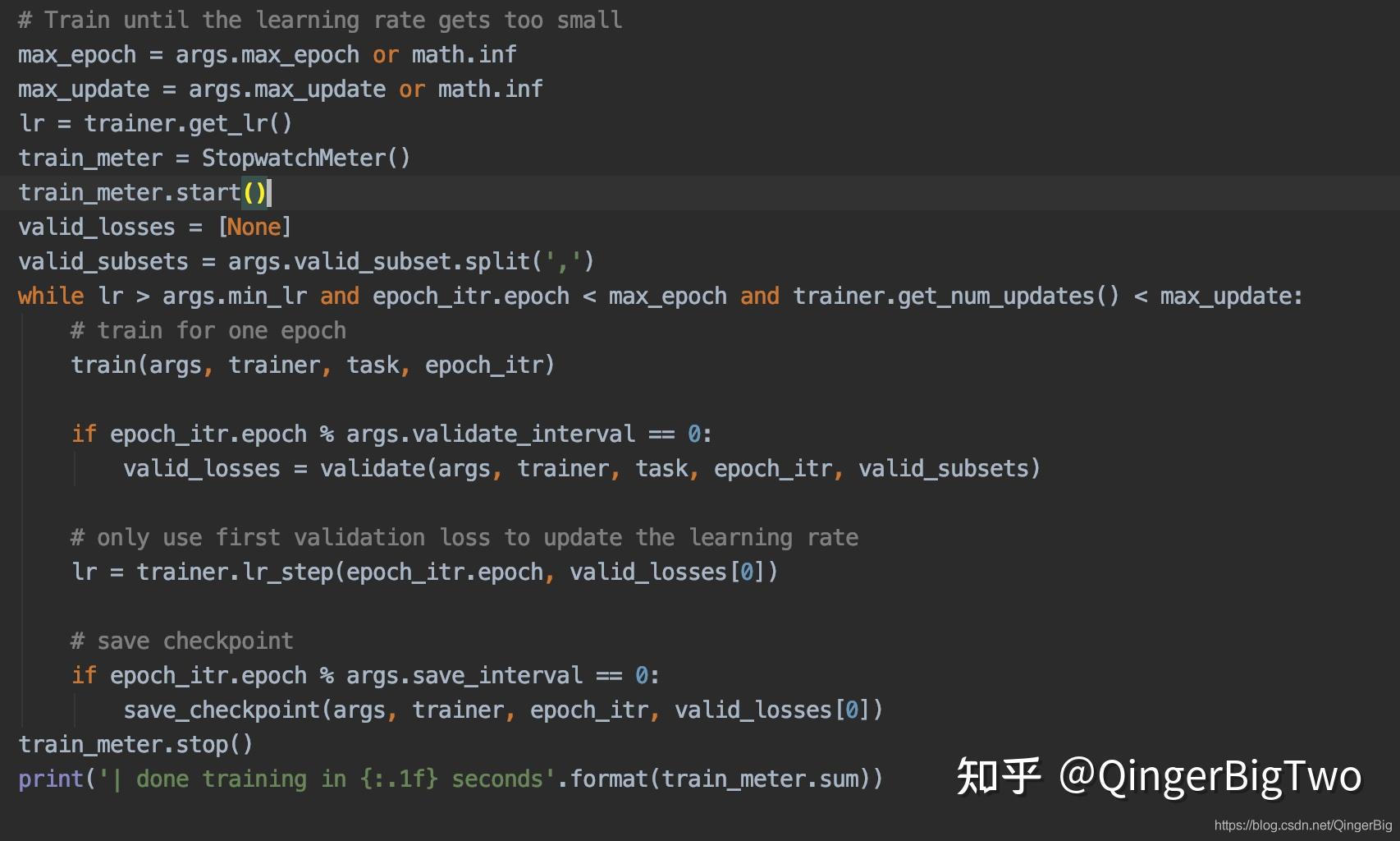fairseq源码分析（四）—— 训练一个模型fairseq都干了啥之train.py - 知乎