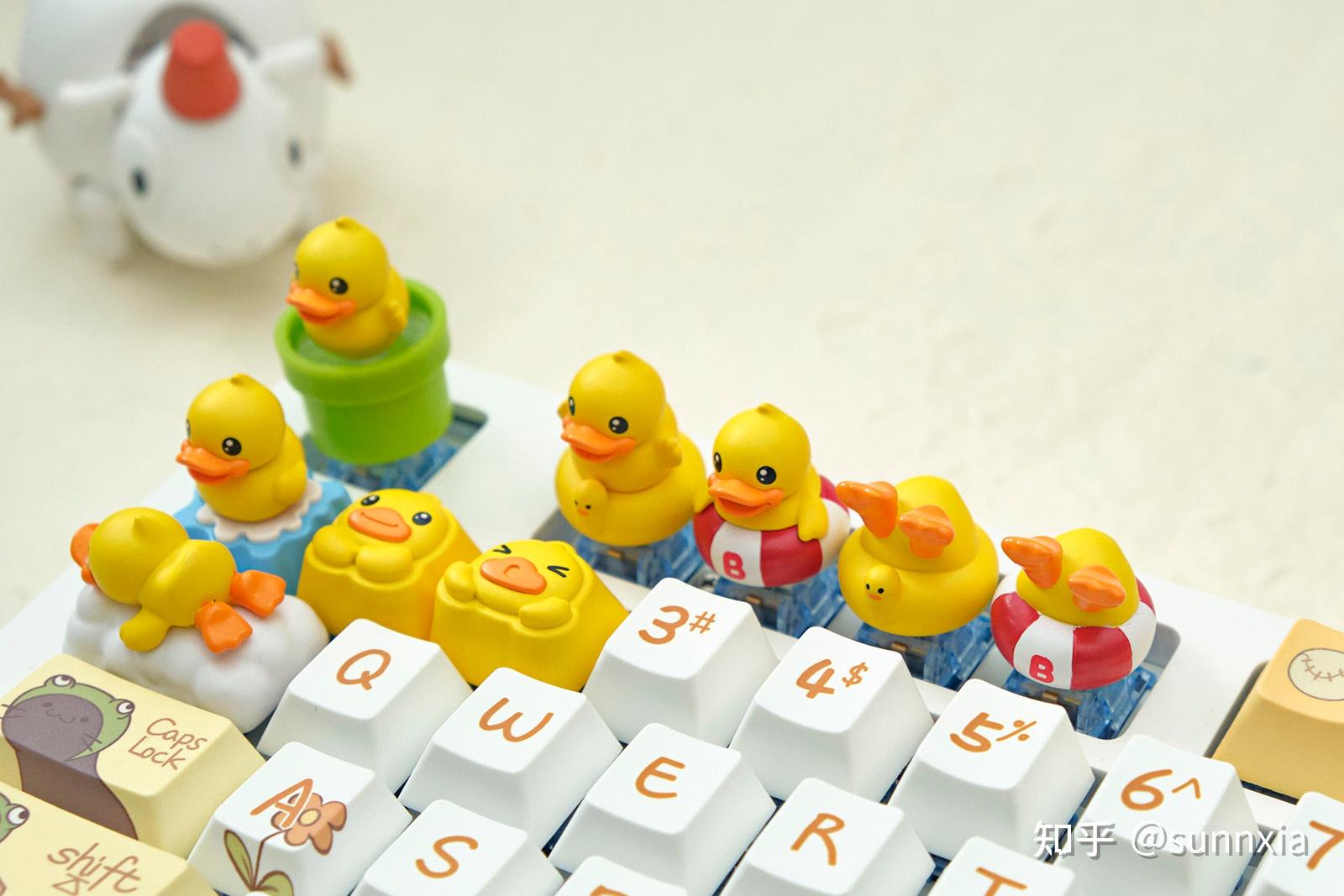 我是一只小鸭子咿呀咿呀哟，ZOMO x B.Duck 键帽盲盒图赏 - 知乎