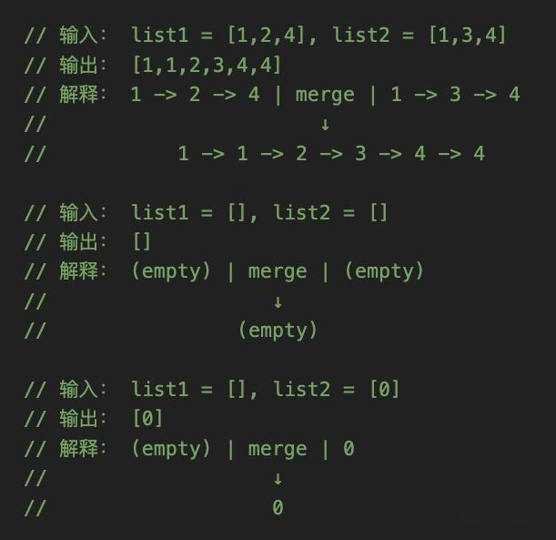 LeetCode 21 Merge Two Sorted Lists Python3 Rust 