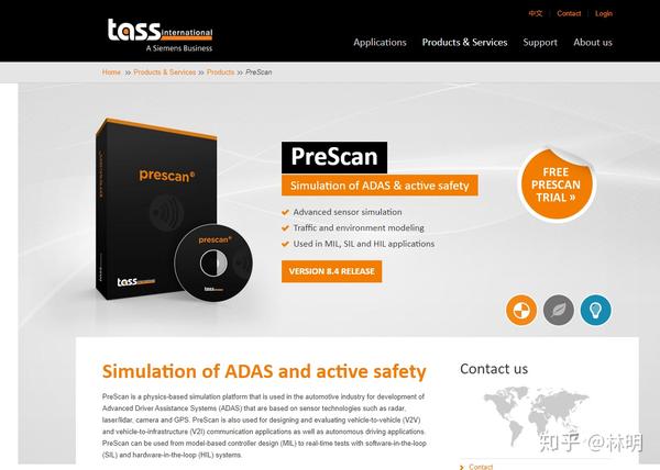 无人车系统仿真相关软件介绍-prescan - 知乎
