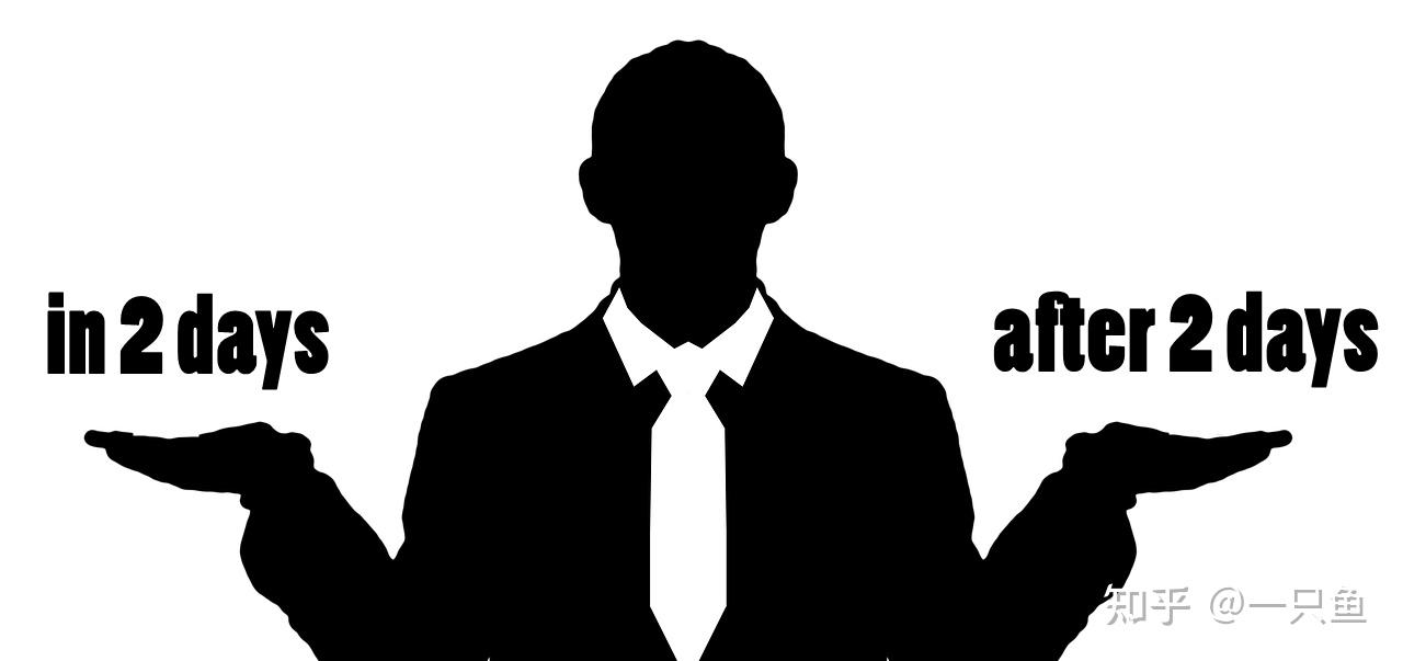 自学英语 “两天后”是in two days还是after two days？ - 知乎