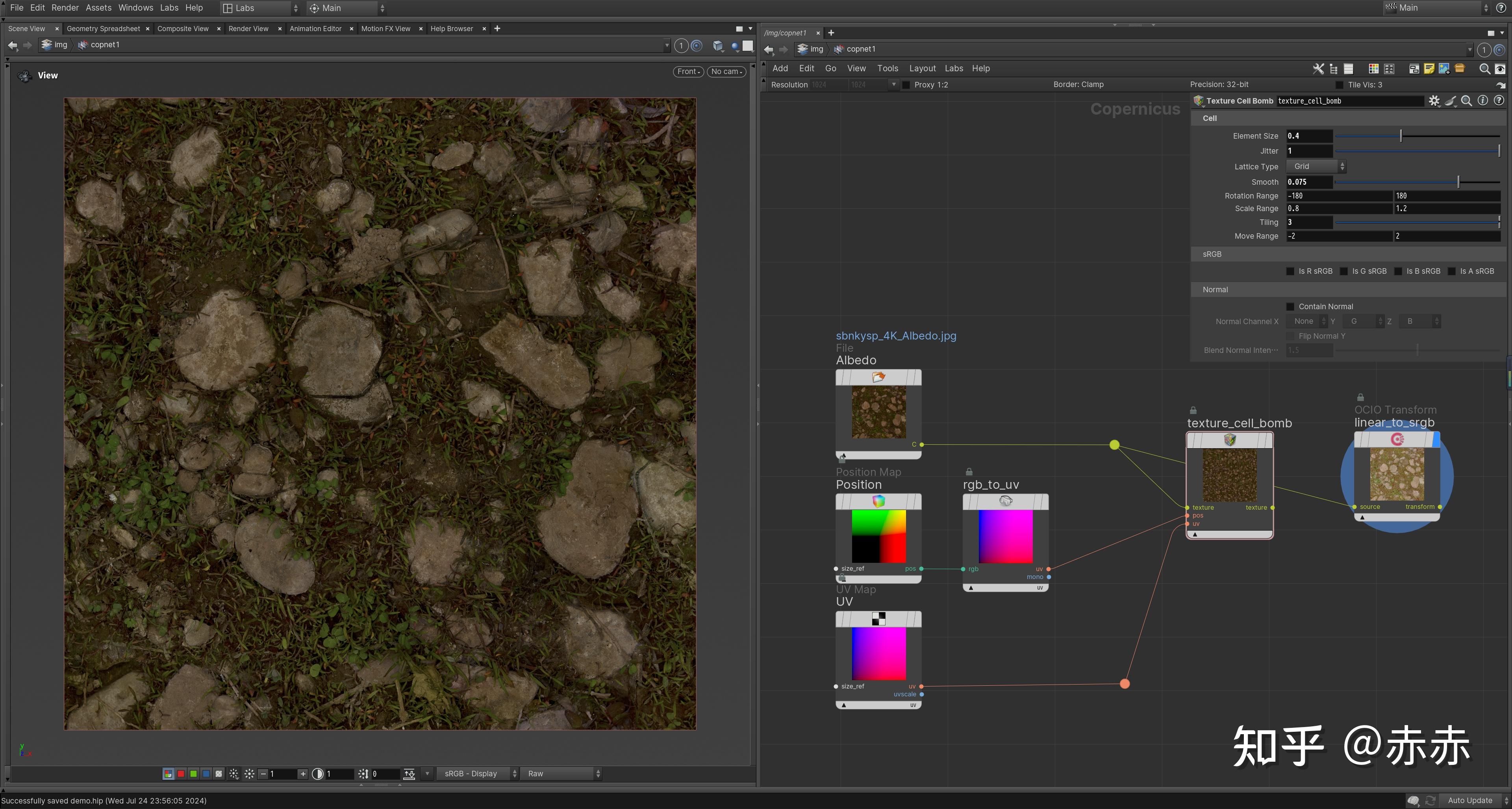 Houdini Copernicus 中实现 Texture Cell Bomb - 知乎