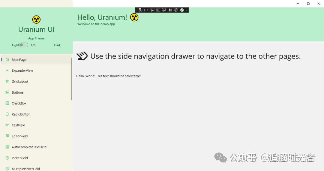 .NET MAUI开源免费的UI工具包 - Uranium - 知乎