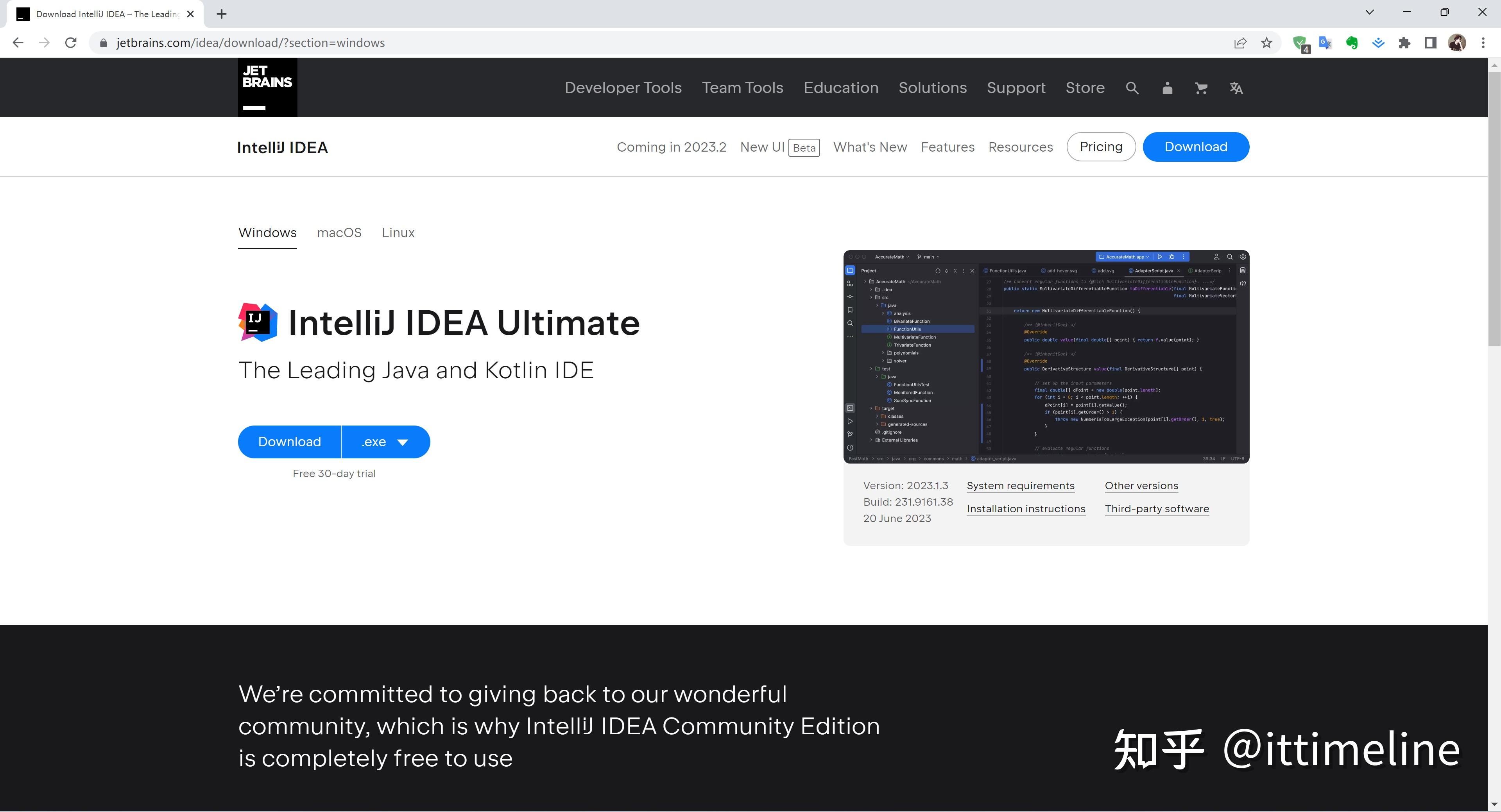 Windows版IntelliJ IDEA 2023.1开发Java项目 - 知乎