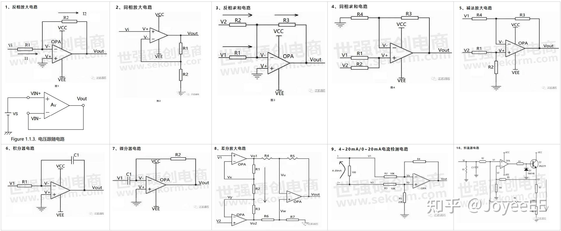 什么是放大器与比较器？ （资料整理、供学习使用） - 知乎