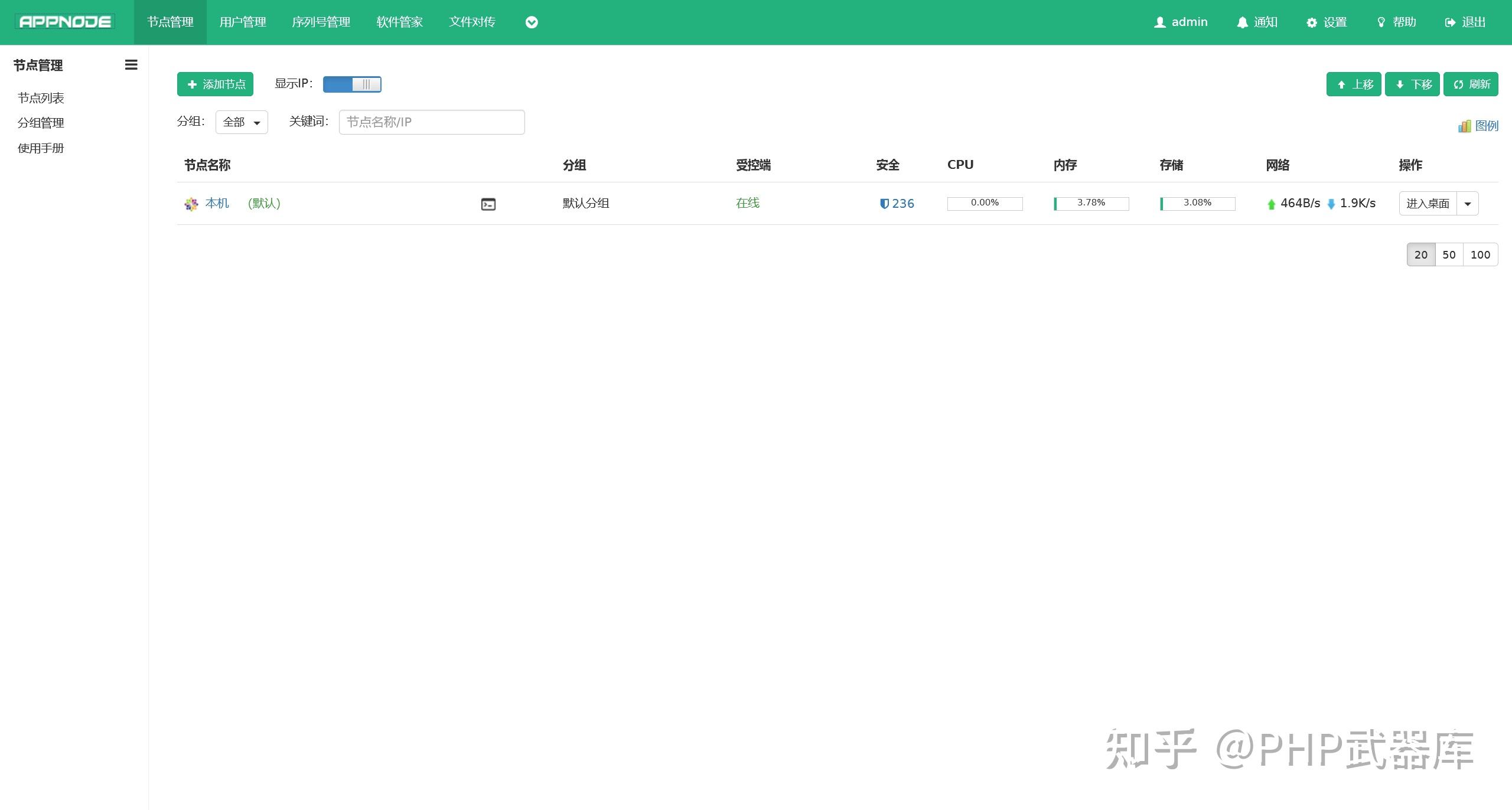 [AppNode]Linux 服务器集群管理面板 - 知乎