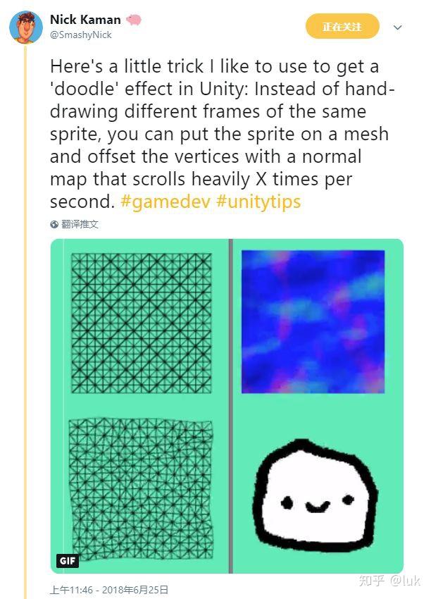Sprite Doodle Shader Effect 实现手绘涂鸦动效 - 知乎