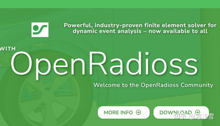 大型开源动力学有限元软件OpenRadioss怎么用 - 知乎