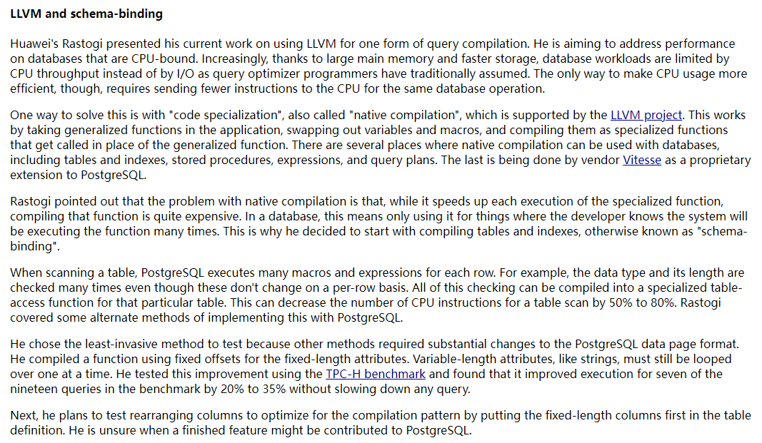 深度解读数据库引入LLVM技术后如何提升性能 - 知乎