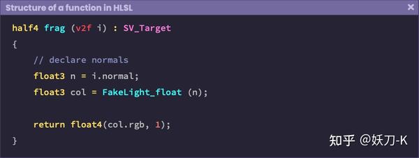 4.0.4 | HLSL函数的结构 - 知乎