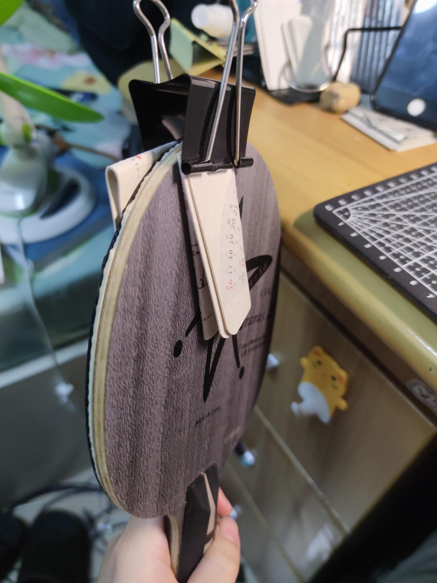 乒乓球拍磕碰开裂的修复记录 - 知乎