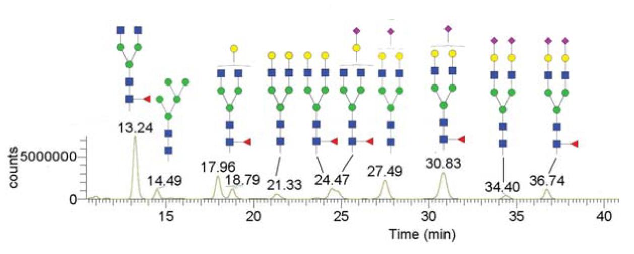【应用案例】使用快速 PNGase F 对 IgG 快速无偏嗜地去糖基化进行准确 N-糖链分析 - 知乎