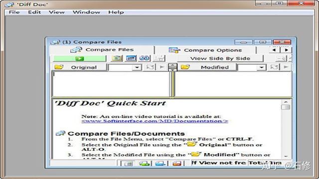 SoftInterface Diff Doc （文件修复工具）分享 - 知乎