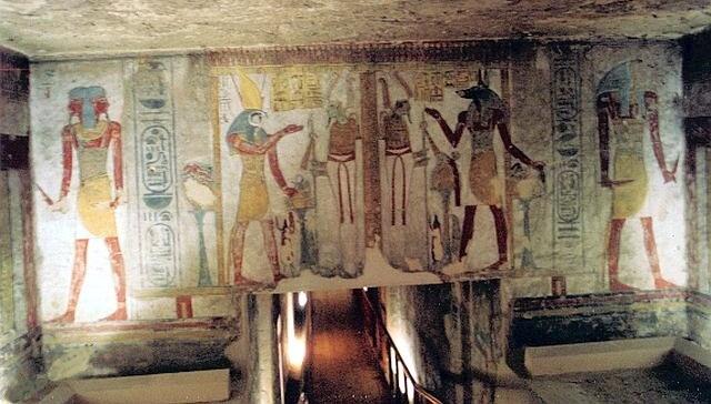 埃及-帝王谷-法老墓(女法老Twosret与Setnakhte双墓)彩绘壁画【100多幅图】 - 知乎