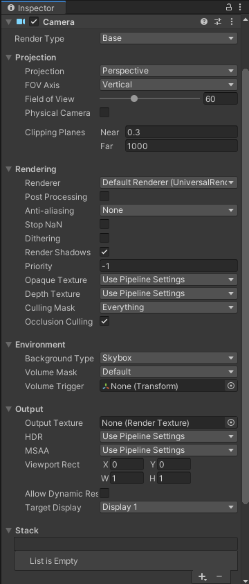 记录：在Unity URP中使用UI相机 - 知乎