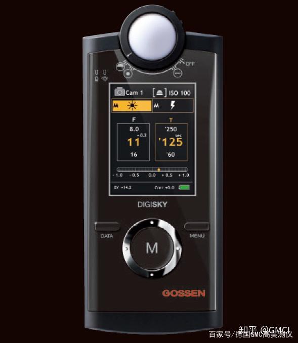 GOSSEN摄影师的理想测光工具：高品质测光表DIGISKY - 知乎
