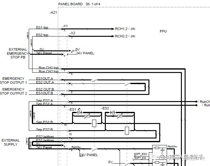 ABB IRC5 控制柜安全回路接线 - 知乎