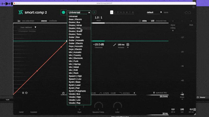 如何使用Sonible Smart:Comp 2那些强大的功能 - 知乎
