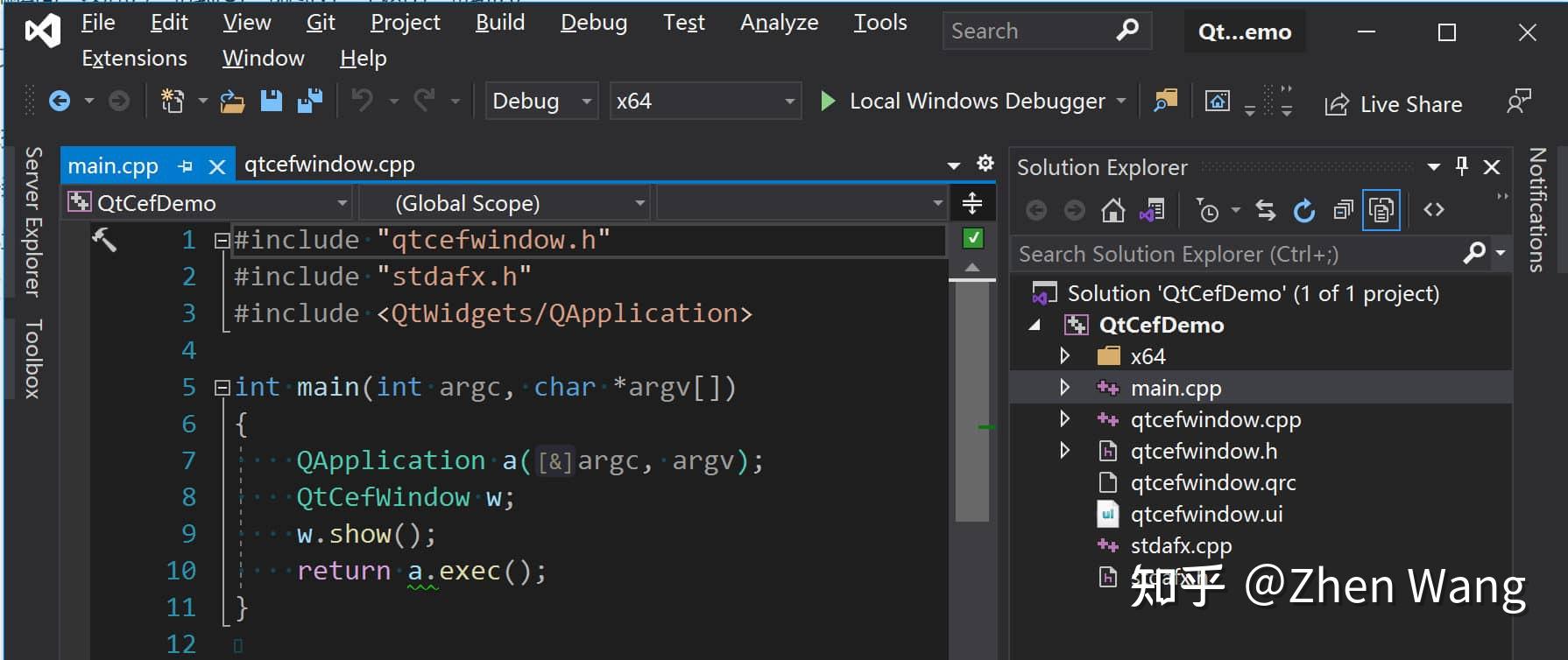 使用CEF（四）— 在QT中集成CEF（1）基本集成 - 知乎
