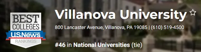 维拉诺瓦大学 Villanova University 转学指南 - 知乎
