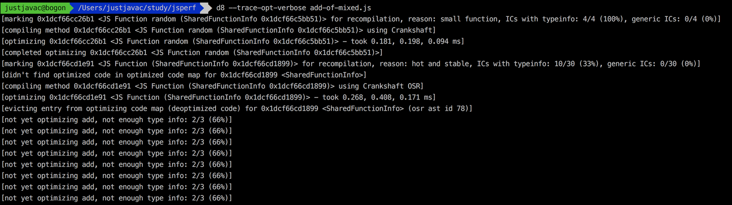 使用 D8 分析 javascript 如何被 V8 引擎优化的 - 知乎