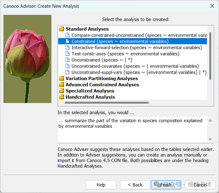 应用Canoco5程序执行冗余分析(RDA)_微生物类群-环境因子联合分析 - 知乎