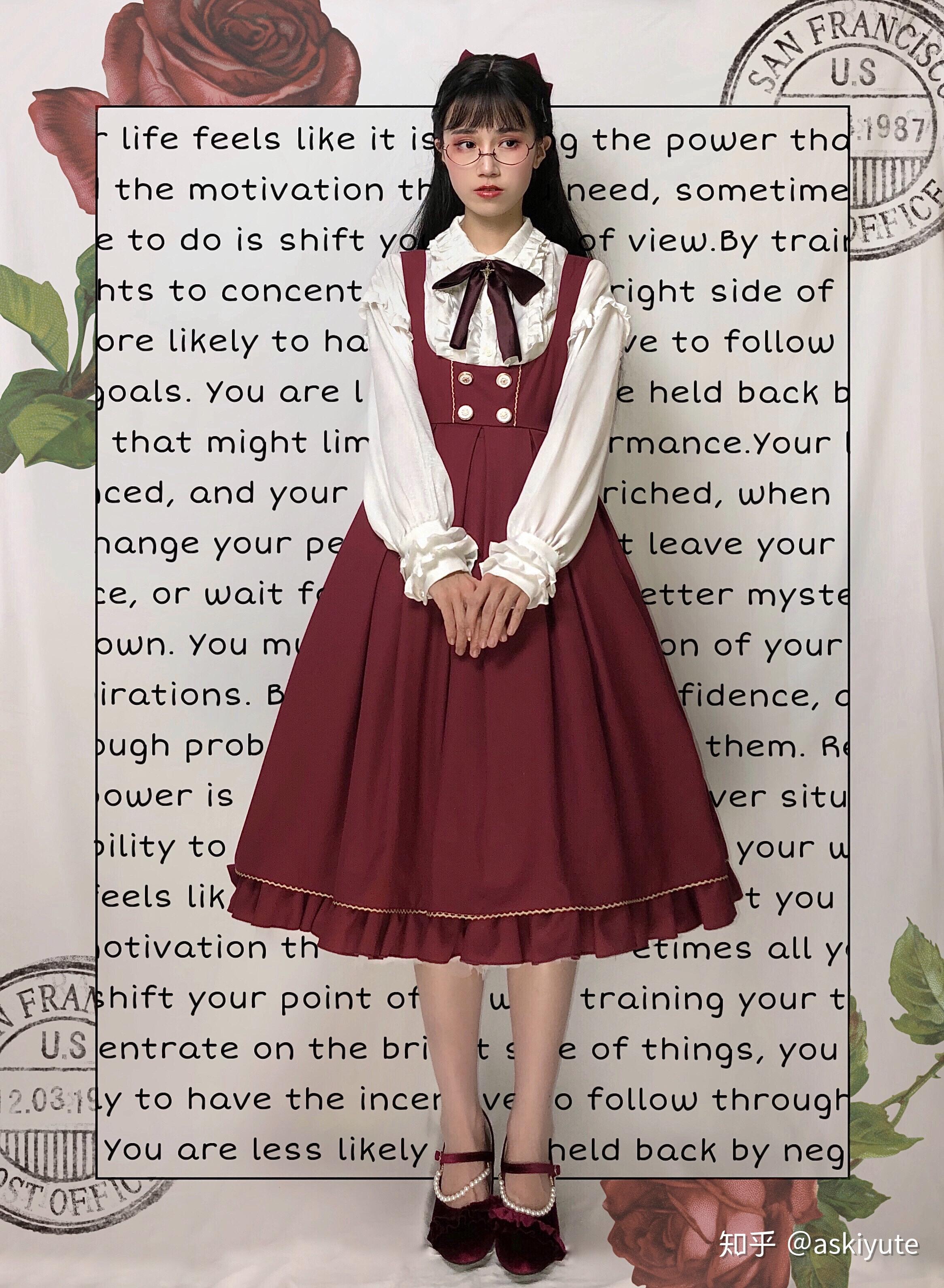 lolita/jk制服如何拍出精致好看的repo或种草图？ - 知乎