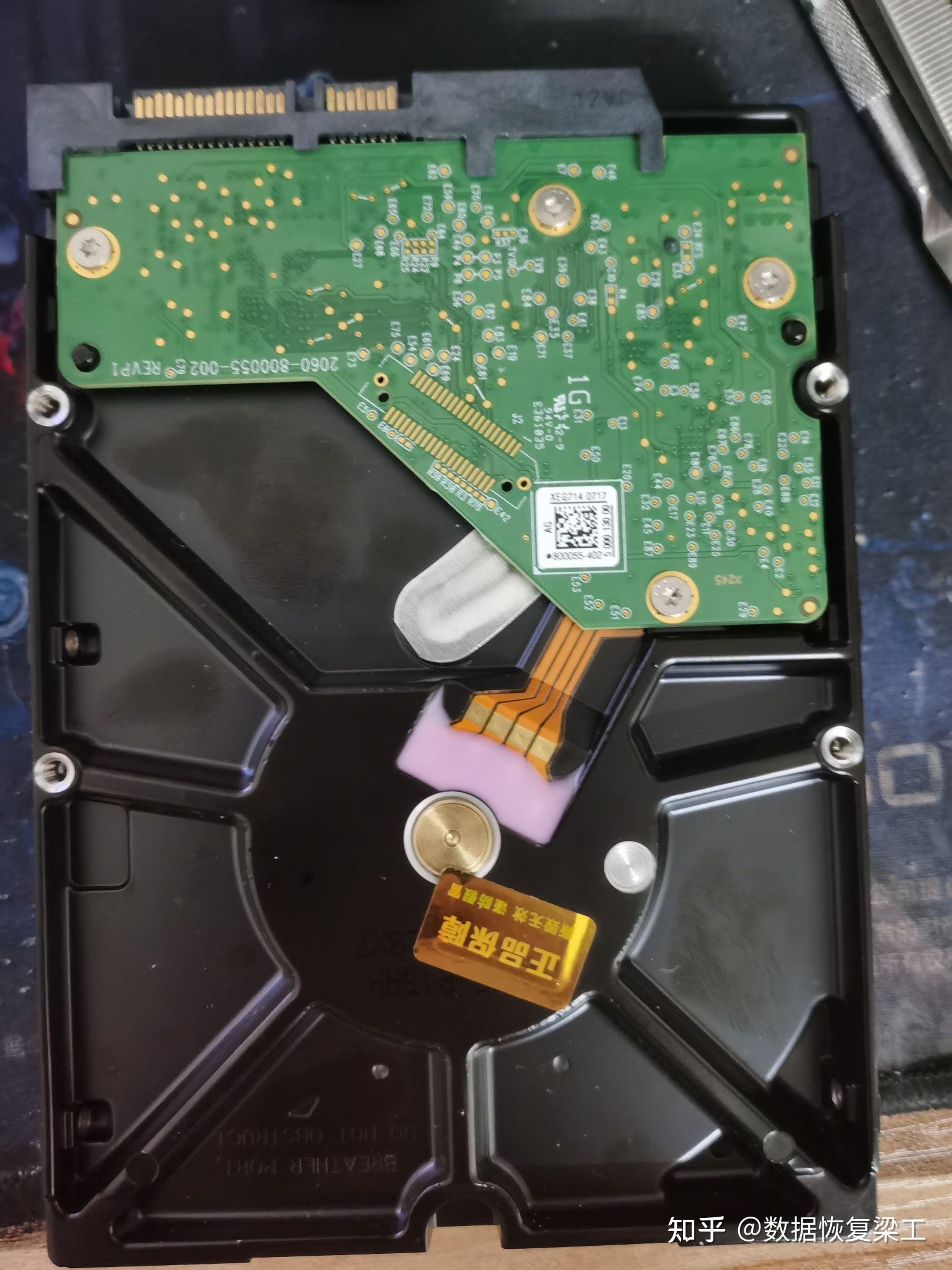 WD4T紫盘开盘数据恢复成功 - 知乎