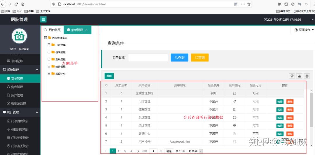 JavaEE+SSM医院管理完整毕设项目，超级详细速看！ - 知乎