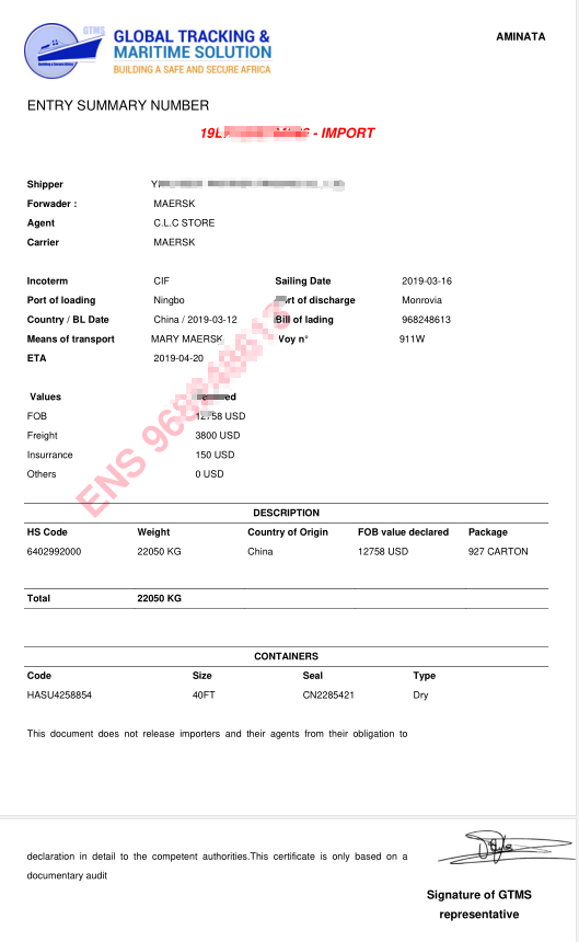 利比里亚ECTN-流程及办理 - 知乎