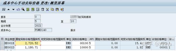 SAP_CO_1.3作业类型（Activity type）及费用率 - 知乎