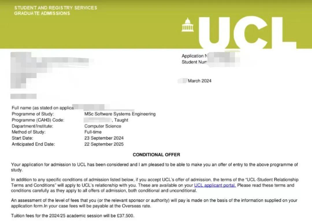 【offer喜报】211大学均分85+，斩获UCL offer！ - 知乎