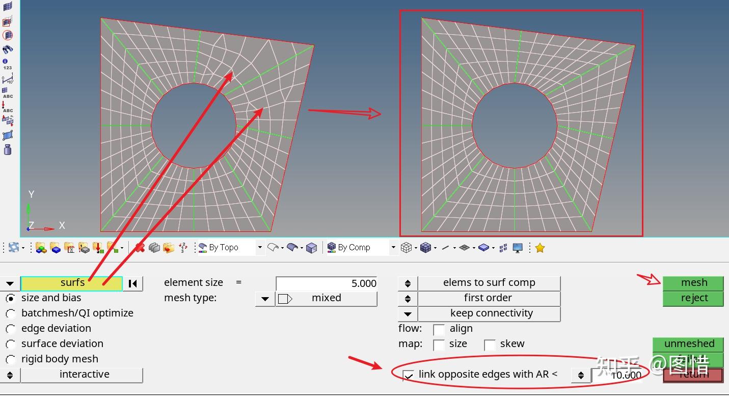 2D网格划分一招鲜吃遍天——HyperMesh速通7 - 知乎