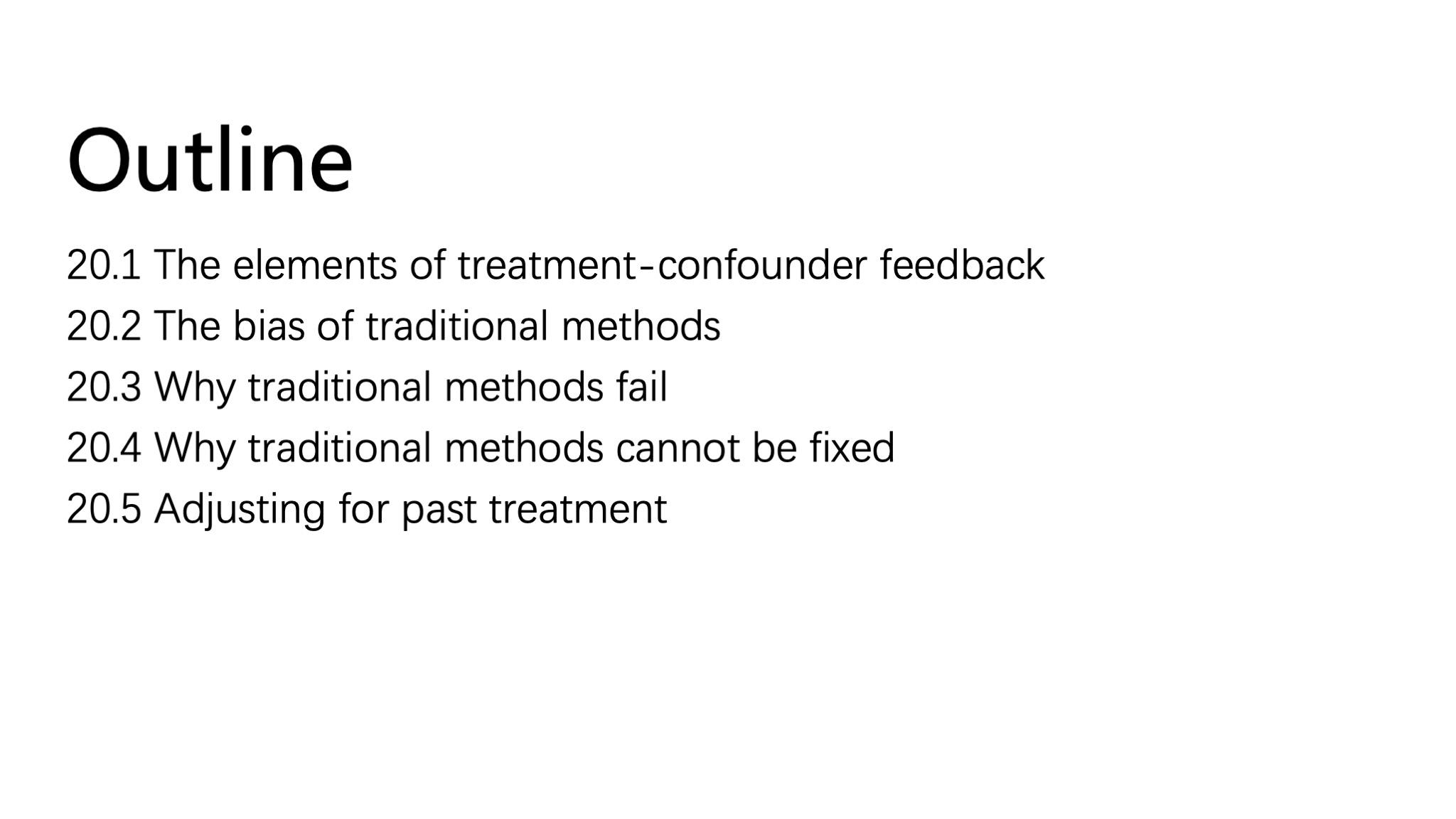 因果推断｜causal Inference What If——chapter20 Treatment Confounder Feedback 治疗 混杂反馈 知乎