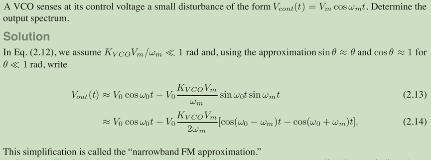 Leeson's Model相位噪声以及模型的使用场景|narrowband FM approximation（窄带调制假设） - 知乎