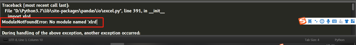 Python|报错提示ModuleNotFoundError: No module named 'xlrd' - 知乎