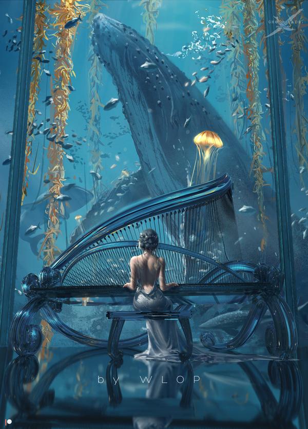 我喜欢的-鬼刀WLOP最新全面屏电脑、手机壁纸&头像无水印-Xilixili猫不语 - 知乎