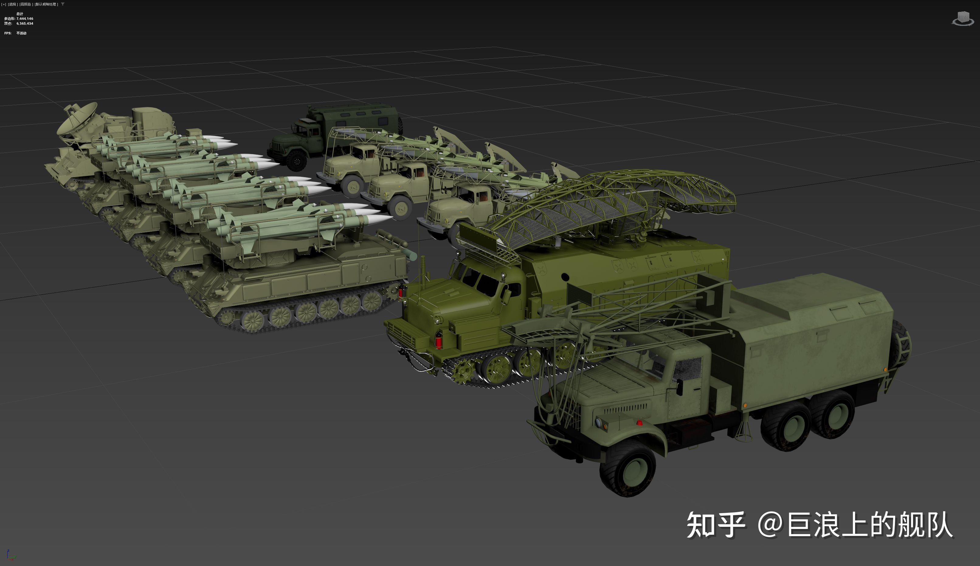 苏联 ZiL-131 KShM指挥车+萨姆-6 SA-6 防空导弹连 - 知乎